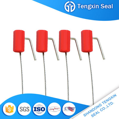 TX-CS204 China Aluminum head wire seal 1.8mm or others as per request  cable lock seal