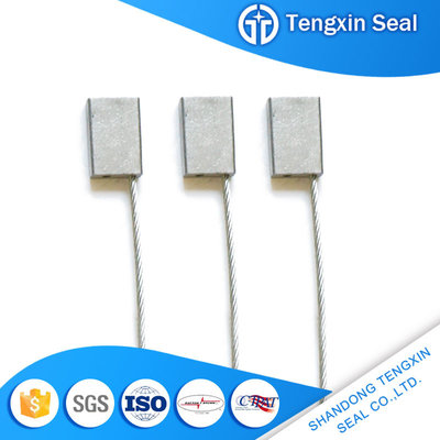 Tengxin TX-CS 401 inner steel head Laser Printed or hot stamping cable security wire seal strip