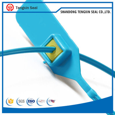 TX-PS503 China lowest price plastic seal 45mm with big tag and logo