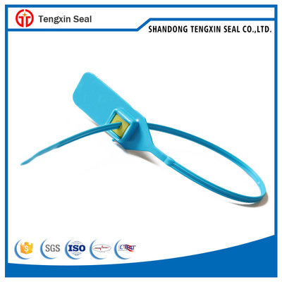 TX-PS503 China lowest price plastic seal 45mm with big tag and logo