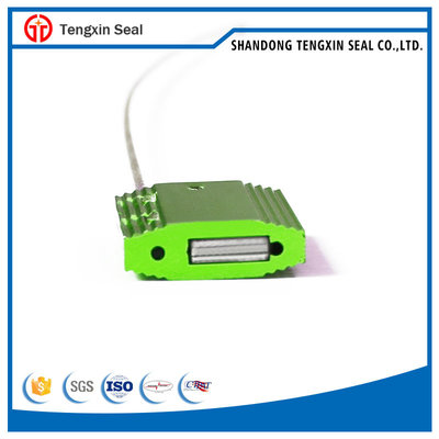 TX-CS102 Lowest price customized laser printing green/red/blue 1.8mm aluminum cable seal