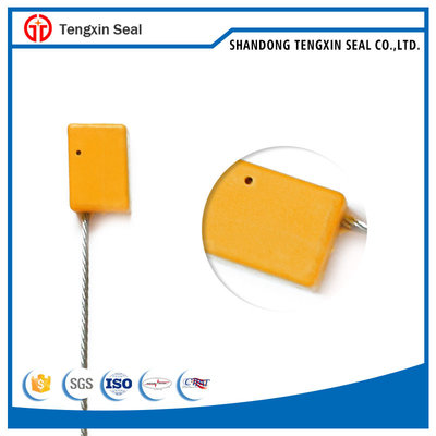 TX-CS002 High Quality and Inexpensive pull tight lock 1.5mm yellow/red/purple customized cable seal
