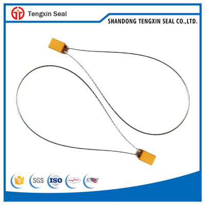 TX-CS002 High Quality and Inexpensive pull tight lock 1.5mm yellow/red/purple customized cable seal