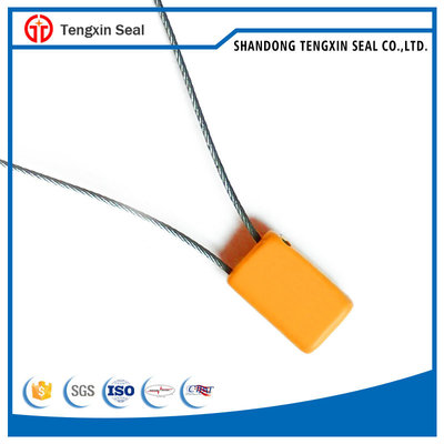 TX-CS006 Customized Laser printing adjustable 1.8mm ABS wrapped cable seal