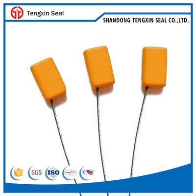 TX-CS006 Customized Laser printing adjustable 1.8mm ABS wrapped cable seal