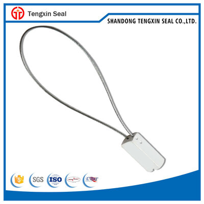 TX-CS009 2017 Newest adjustable wire rope customized hot-stamping Zinc alloy cable seal