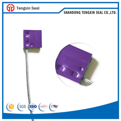 TX-CS103 Wholesale and retail adjustable seal customized aluminum lock body cable lock seal
