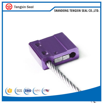 TX-CS103 Wholesale and retail adjustable seal customized aluminum lock body cable lock seal