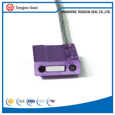 TX-CS103 Wholesale and retail adjustable seal customized aluminum lock body cable lock seal