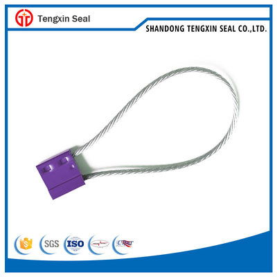 TX-CS103 Wholesale and retail adjustable seal customized aluminum lock body cable lock seal