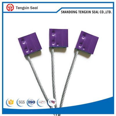 TX-CS103 Wholesale and retail adjustable seal customized aluminum lock body cable lock seal