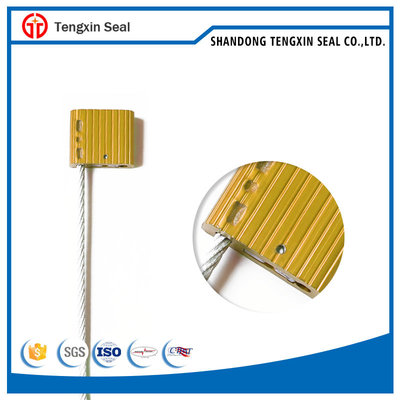 TX-CS105 Metal strip seal cable security seal security customized design 1.5mm cable seal