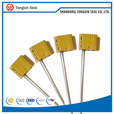 TX-CS105 Metal strip seal cable security seal security customized design 1.5mm cable seal