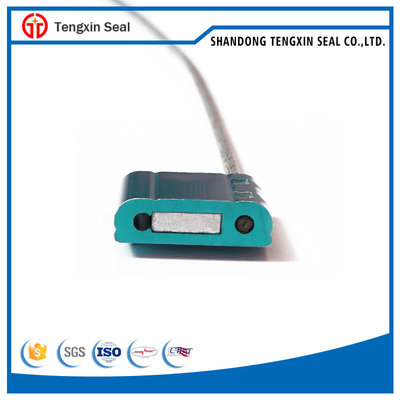 TX-CS108 Bargain price China wire customized printing security pull tight Aluminum cable seals