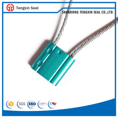 TX-CS108 Bargain price China wire customized printing security pull tight Aluminum cable seals