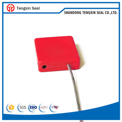 TX-CS109 wholesale numbered customized printing disposable wire 1.5mm ABS wrapped cable seal