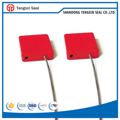 TX-CS109 wholesale numbered customized printing disposable wire 1.5mm ABS wrapped cable seal