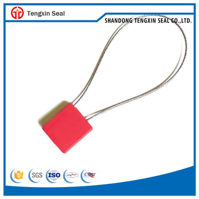 TX-CS109 wholesale numbered customized printing disposable wire 1.5mm ABS wrapped cable seal