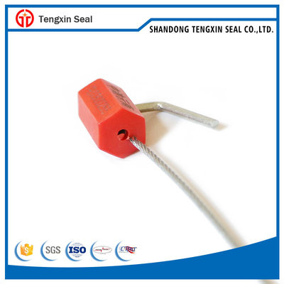 TX-CS204 ISO17712 hexagonal wire seal customized printing logistics using package cable seal