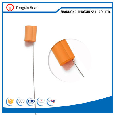 TX-CS302 1.5MM Aluminium Alloy Body Pull Tight adjustable customized mark Cable Seal lock