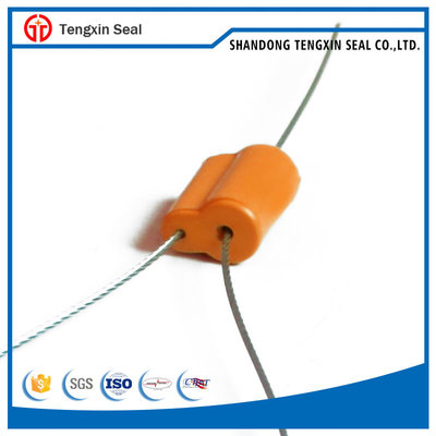 TX-CS302 1.5MM Aluminium Alloy Body Pull Tight adjustable customized mark Cable Seal lock