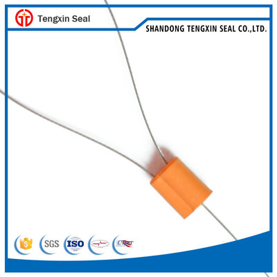 TX-CS302 1.5MM Aluminium Alloy Body Pull Tight adjustable customized mark Cable Seal lock