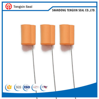 TX-CS302 1.5MM Aluminium Alloy Body Pull Tight adjustable customized mark Cable Seal lock
