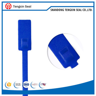 TX-PS104 supplier Blue&green mechanical numbered money bag using security plastic seal