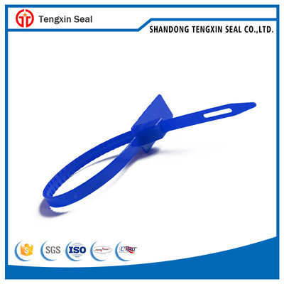 TX-PS104 supplier Blue&green mechanical numbered money bag using security plastic seal