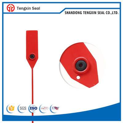TX-PS109 Double-locking Securtiy plastic seal Supply Chain logo mark plastic seals