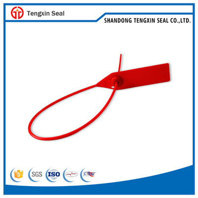 TX-PS109 Double-locking Securtiy plastic seal Supply Chain logo mark plastic seals