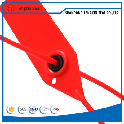 TX-PS109 Double-locking Securtiy plastic seal Supply Chain logo mark plastic seals