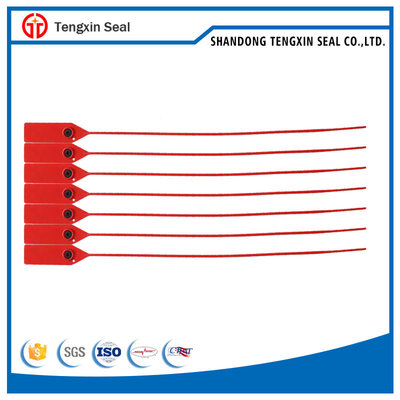 TX-PS109 Double-locking Securtiy plastic seal Supply Chain logo mark plastic seals
