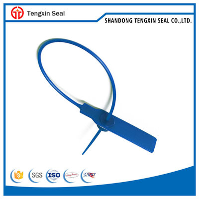 TX-PS110 Airline durable pull up tamper proof numbered logo mark security plastic seal