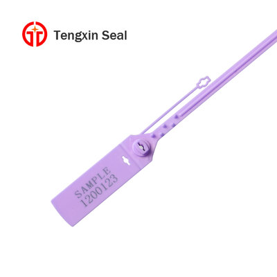 TXPS 216 China Red Color luggage security pull tight Plastic Seal