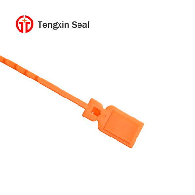 TX-PS213 Pull Tight Locking Mechanism laser printing fire extinguisher security plastic seal