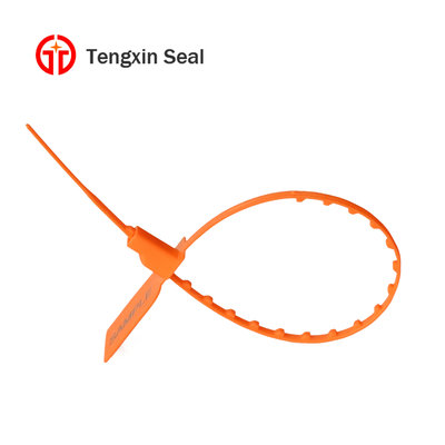 TX-PS213 Pull Tight Locking Mechanism laser printing fire extinguisher security plastic seal
