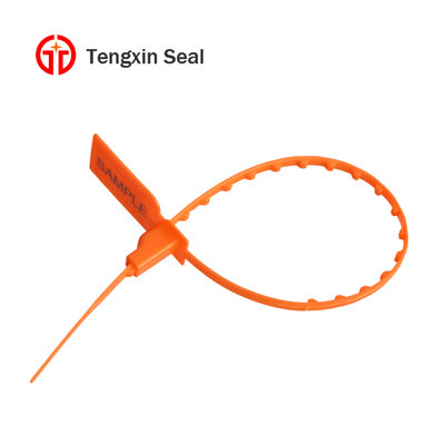 TX-PS213 Pull Tight Locking Mechanism laser printing fire extinguisher security plastic seal