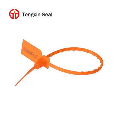 TX-PS213 Pull Tight Locking Mechanism laser printing fire extinguisher security plastic seal