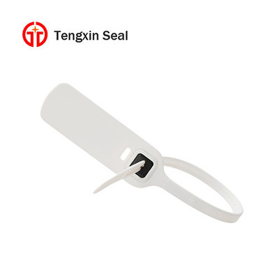 TX-PS501 China manufacturer plastic truck seals with logo mark in lable