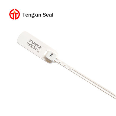 TX-PS501 China manufacturer plastic truck seals with logo mark in lable