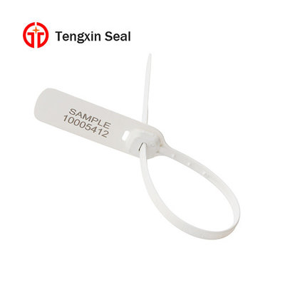 TX-PS501 China manufacturer plastic truck seals with logo mark in lable