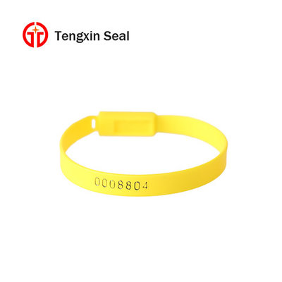TX-PS406 Factory outlets plastic security seals with logo mark in lable