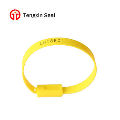 TX-PS406 Factory outlets plastic security seals with logo mark in lable