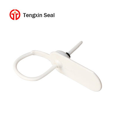 TX-PS 405 wholesale market plastic numbered seals for shipping with logo mark in lable