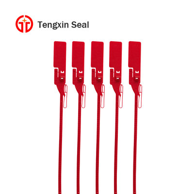 Tengxin TX-PS303 standards plastic seals for container bags yellow/white/red with logo mark in label