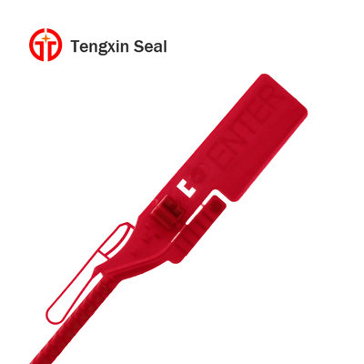 Tengxin TX-PS303 standards plastic seals for container bags yellow/white/red with logo mark in label