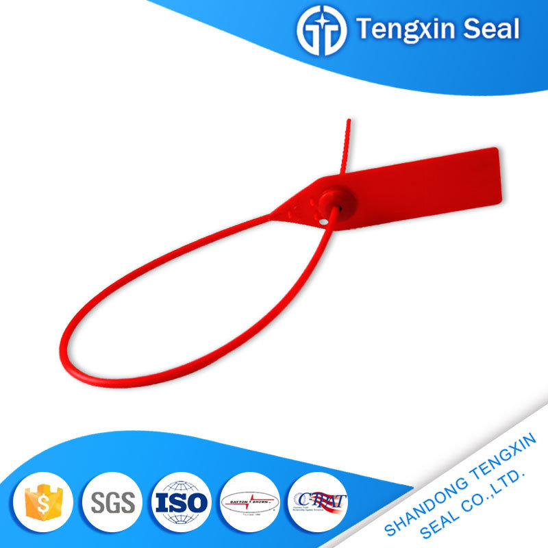 TX-PS109 Manufacturer metal insert serial number markable red/white/green/yellow plastic seal lock
