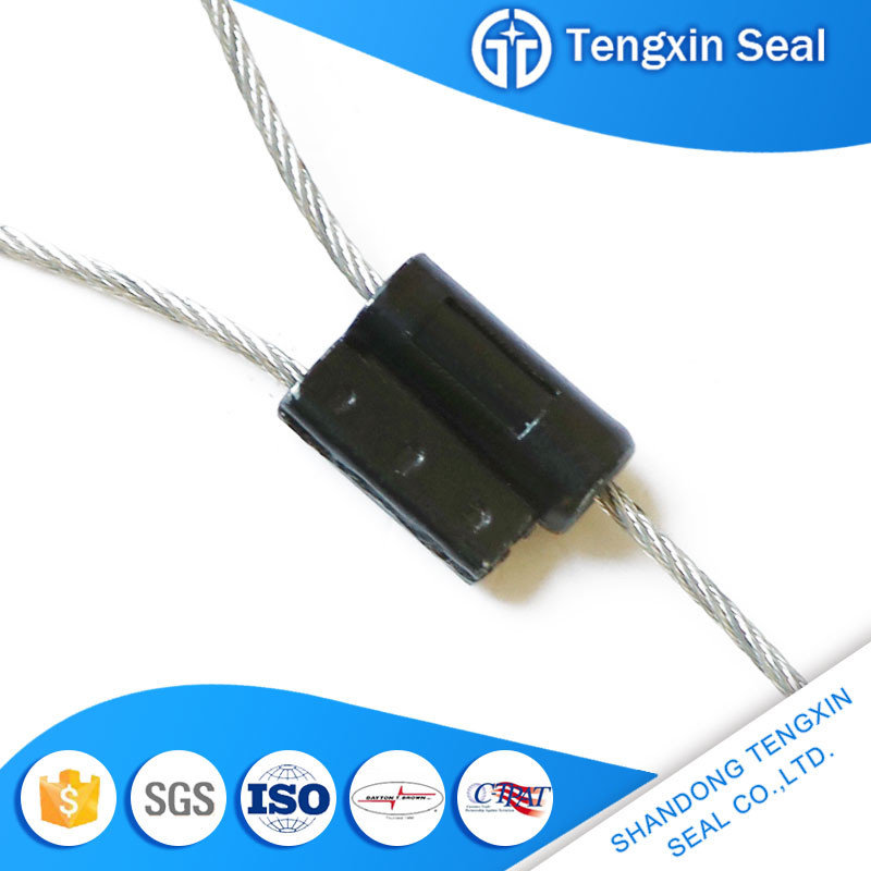 Tengxin TX-CS 303 Laser Printed or hot stamping Great demand tie zinc cable security seal
