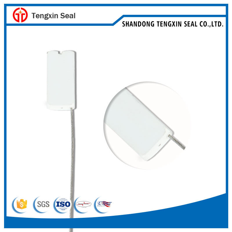 TX-CS009 2017 Newest adjustable wire rope customized hot-stamping Zinc alloy cable seal